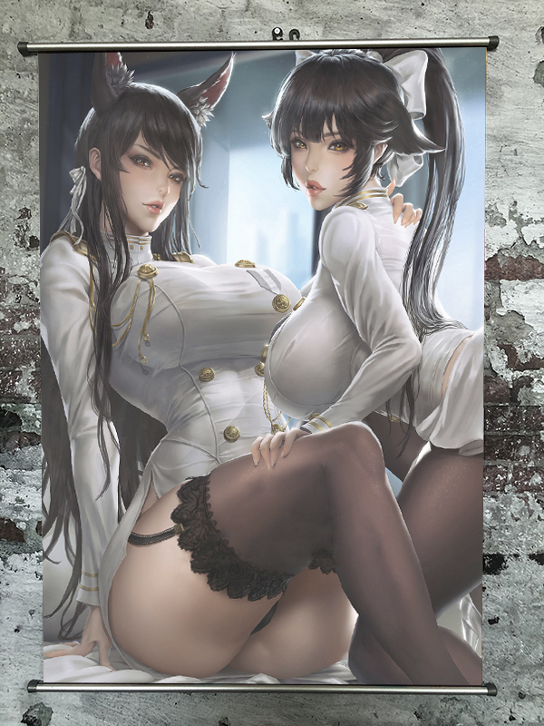 Yahoo!オークション - 添い寝 イラスト タペストリー 愛宕 高雄 0156 ...