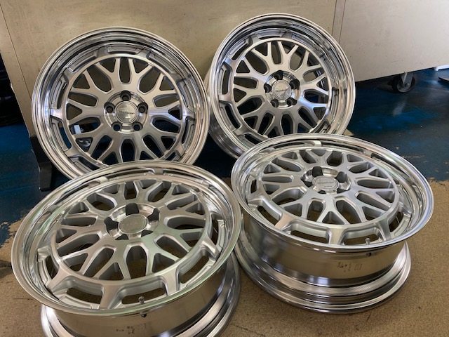 Yahoo!オークション - きれい PCD100 5穴 WORK SEEKER MX 18X7.5J+45+3...