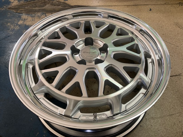 Yahoo!オークション - きれい PCD100 5穴 WORK SEEKER MX 18X7.5J+45+3...