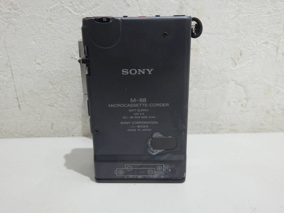 Yahoo!オークション - 65815 SONY M-88 マイクロカセットテープレコー...