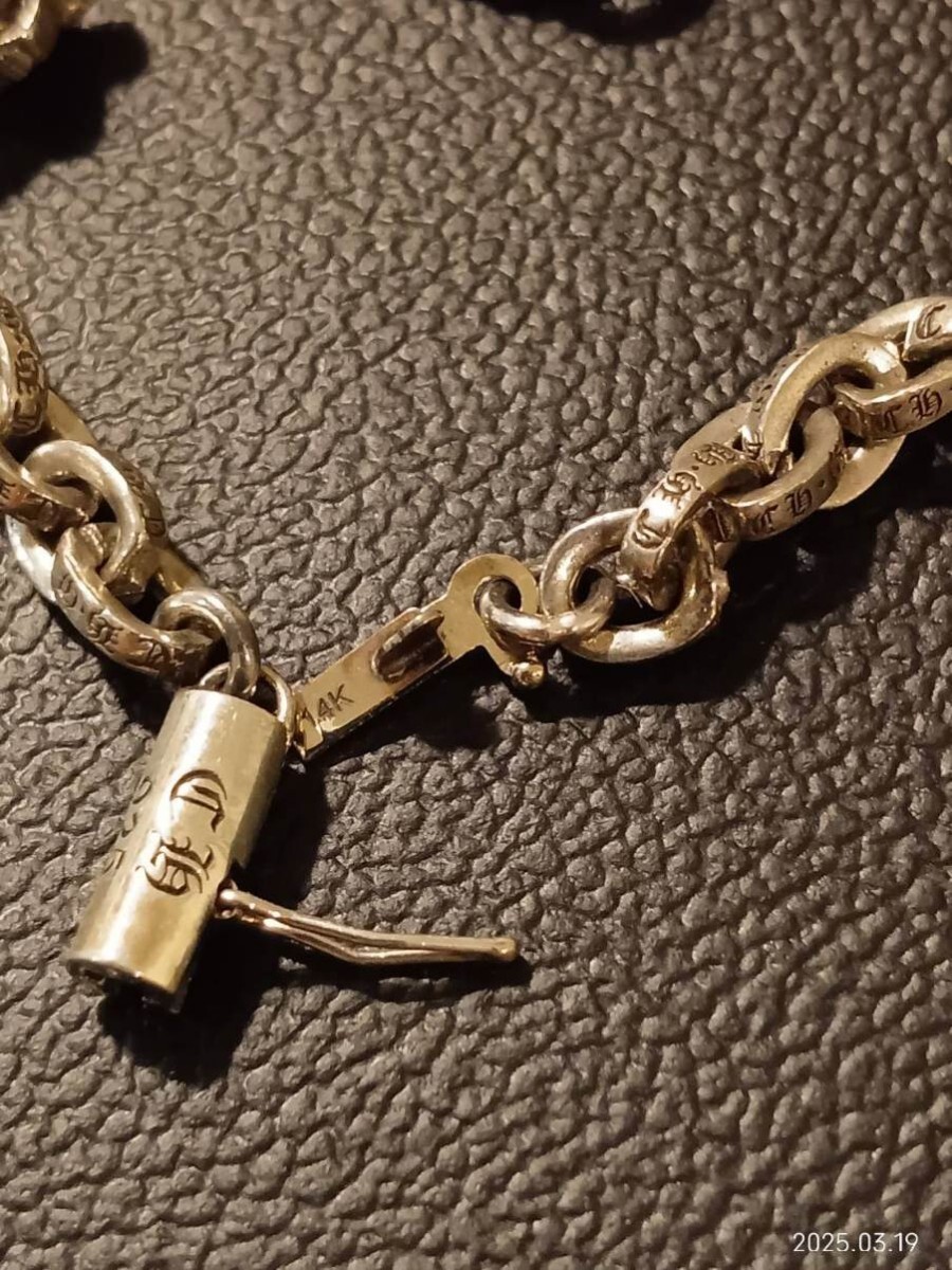 同様品 Chrome Hearts ペーパーチェーン 24インチ 14K刻印 SV.925(ペンダントネックレス)｜売買されたオークション情報、yahooの商品情報をアーカイブ公開 ...