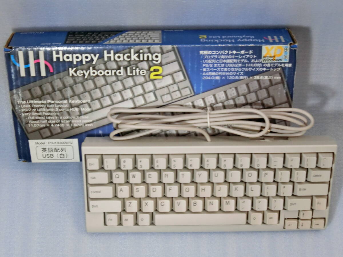Yahoo!オークション - PFU Happy Hacking Keyboard HHKB Lite2 英語配...