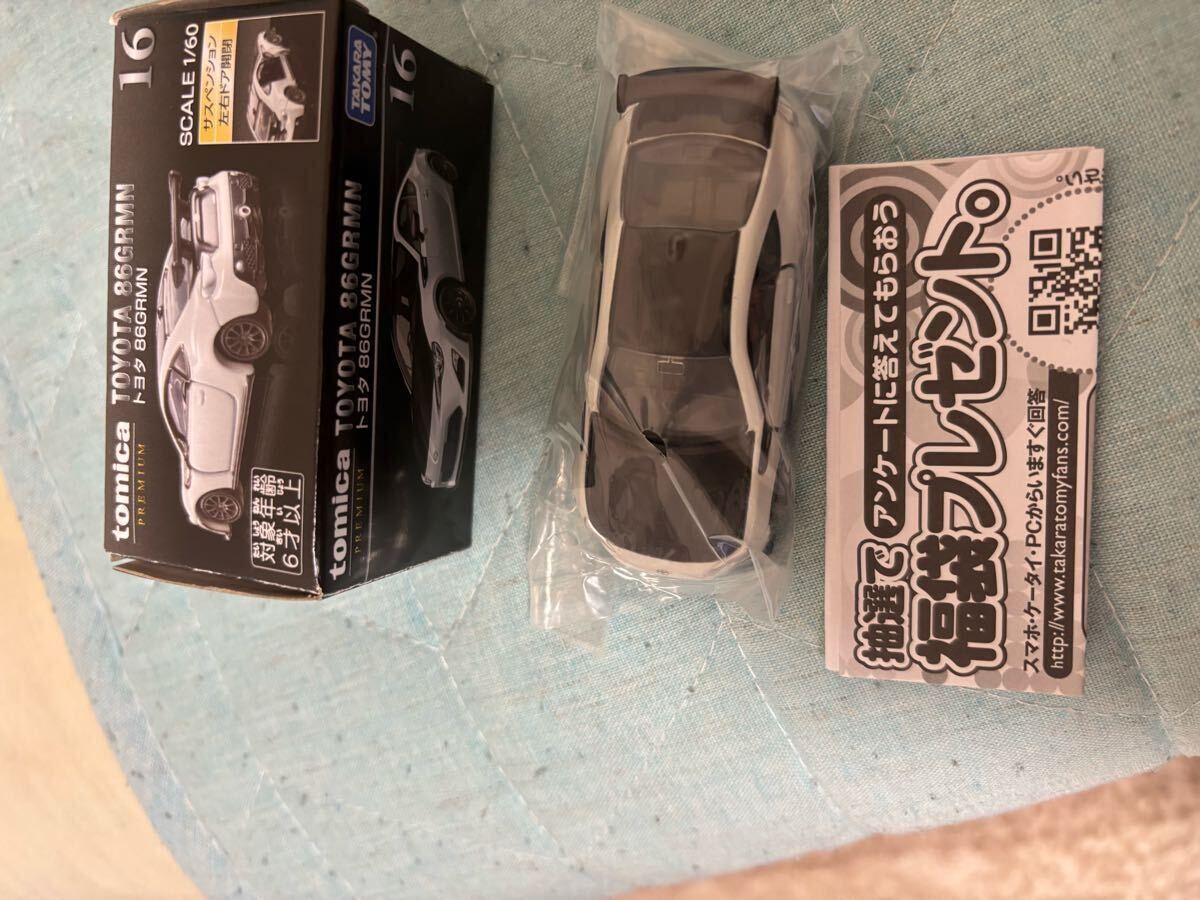 Yahoo!オークション - 【絶版】トミカプレミアム No.16 トヨタ 86GRMN ...