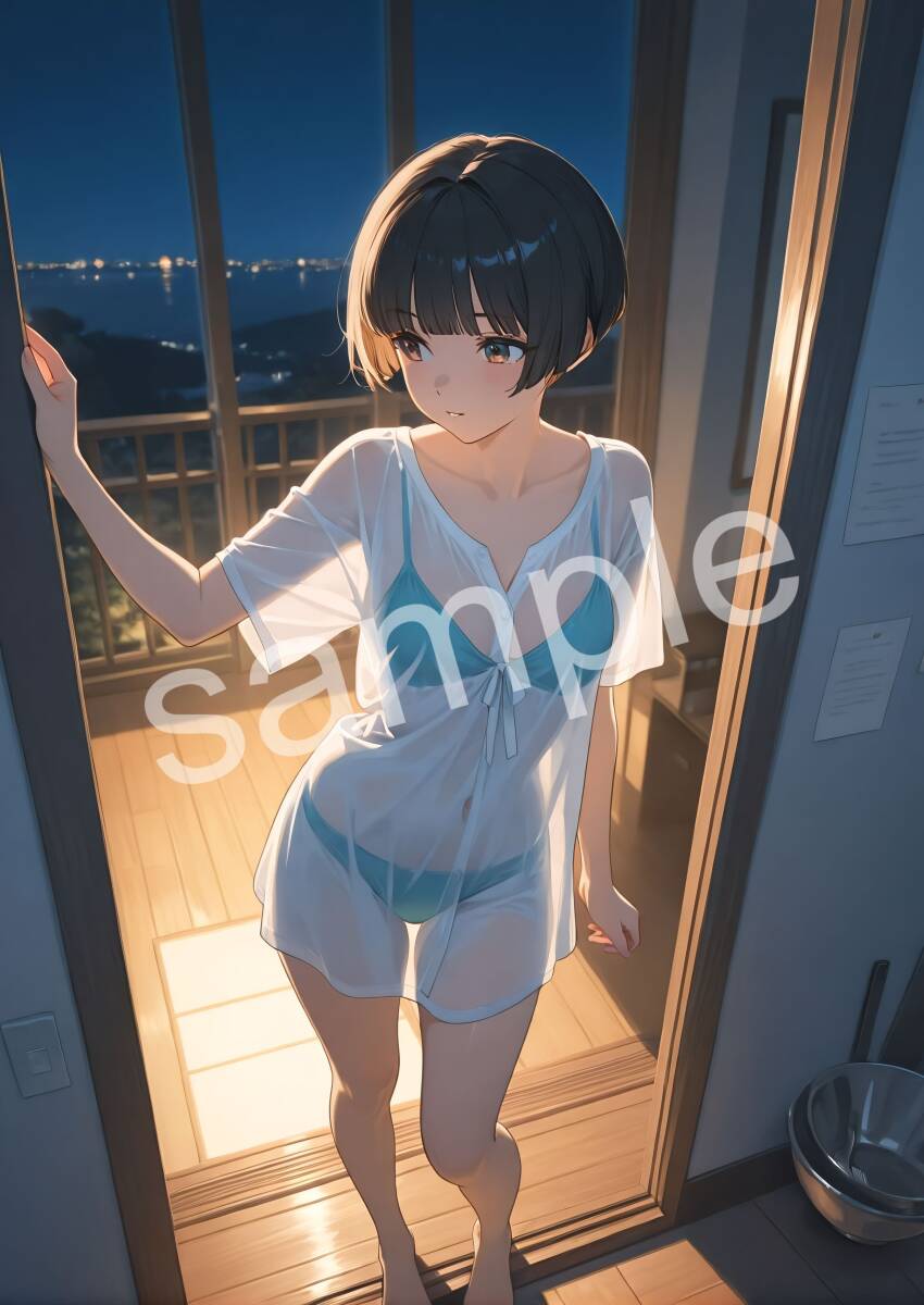 Yahoo!オークション - No_0008 【高画質】一点物 オリジナル AI A4 ポ...