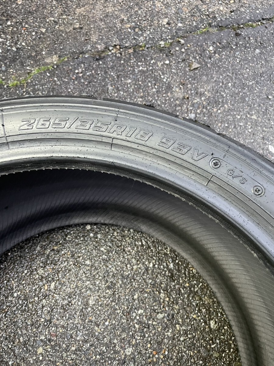 Yahoo!オークション - ADVAN A050 265 35 18 2本セット