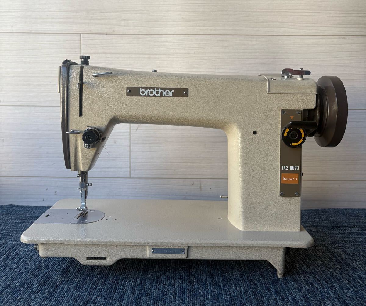 Yahoo!オークション - brother ブラザ－TA2-B623 special 3職業用ミシ...