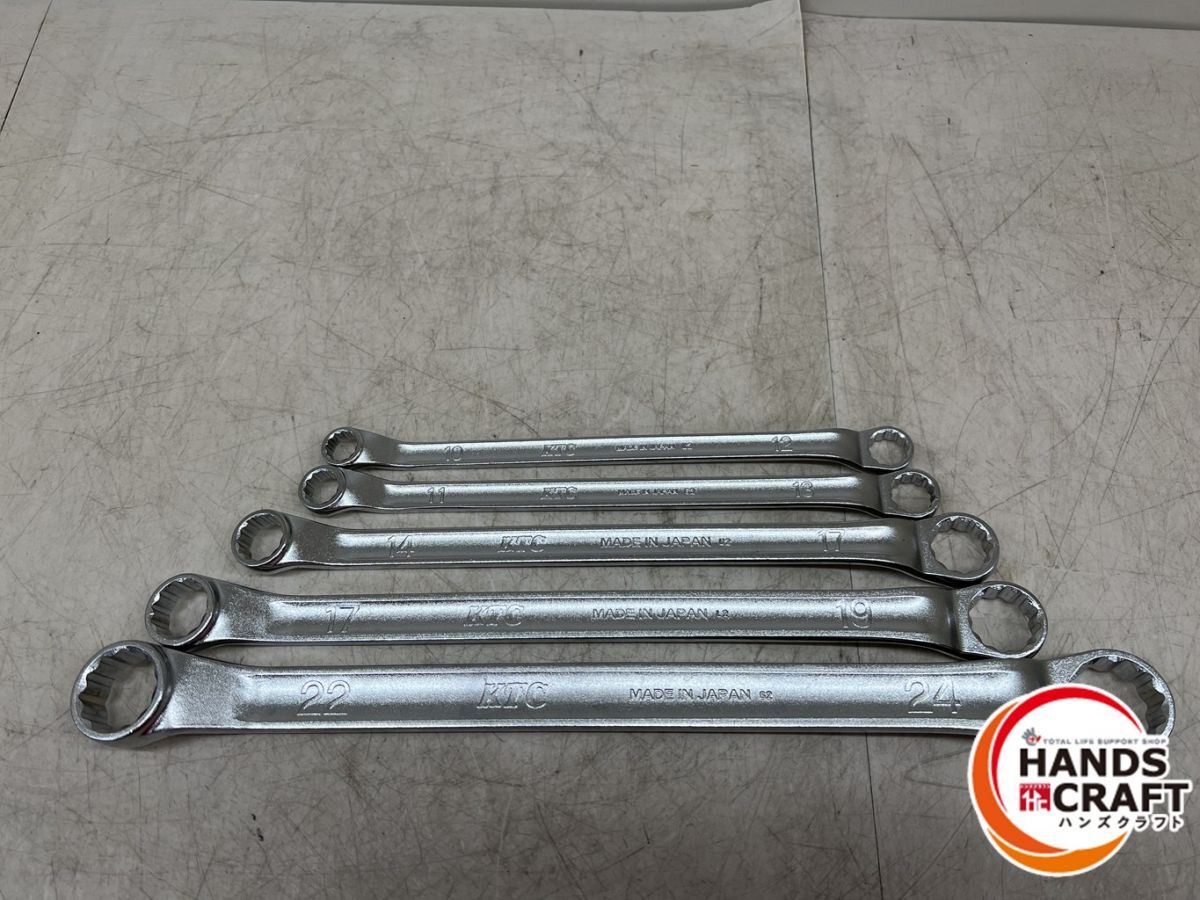 Yahoo!オークション - KTC メガネレンチ5本セット M5-1012 1113 1417 ...