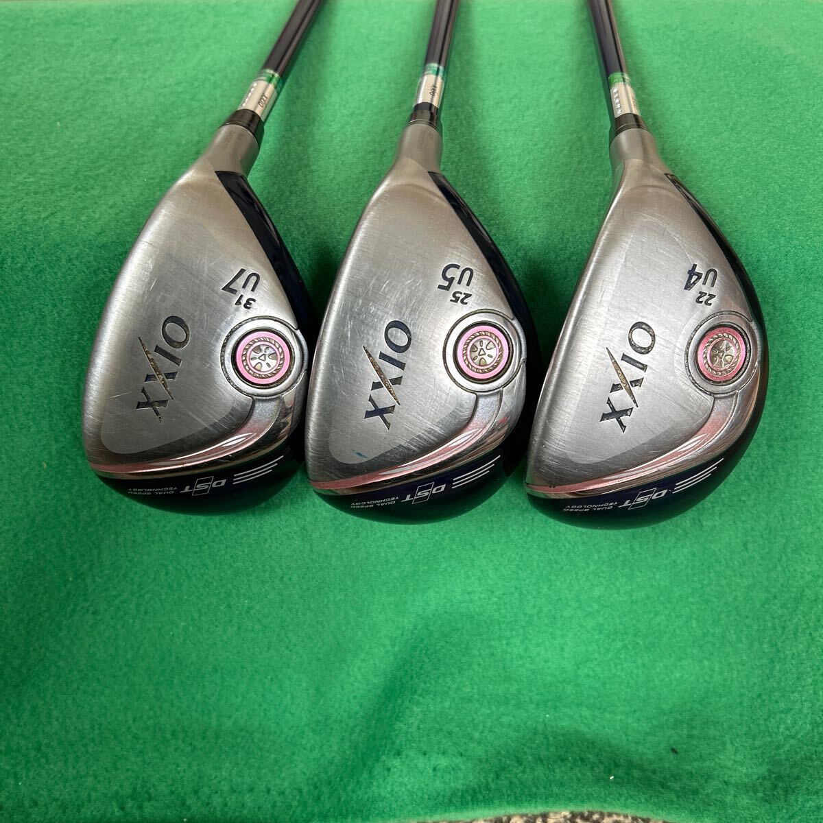 レディース XXIO ゼクシオ9 U4 U5 U7 ユーティリティ 3本セット XXIO MP900 L(中古)のオークション落札情報