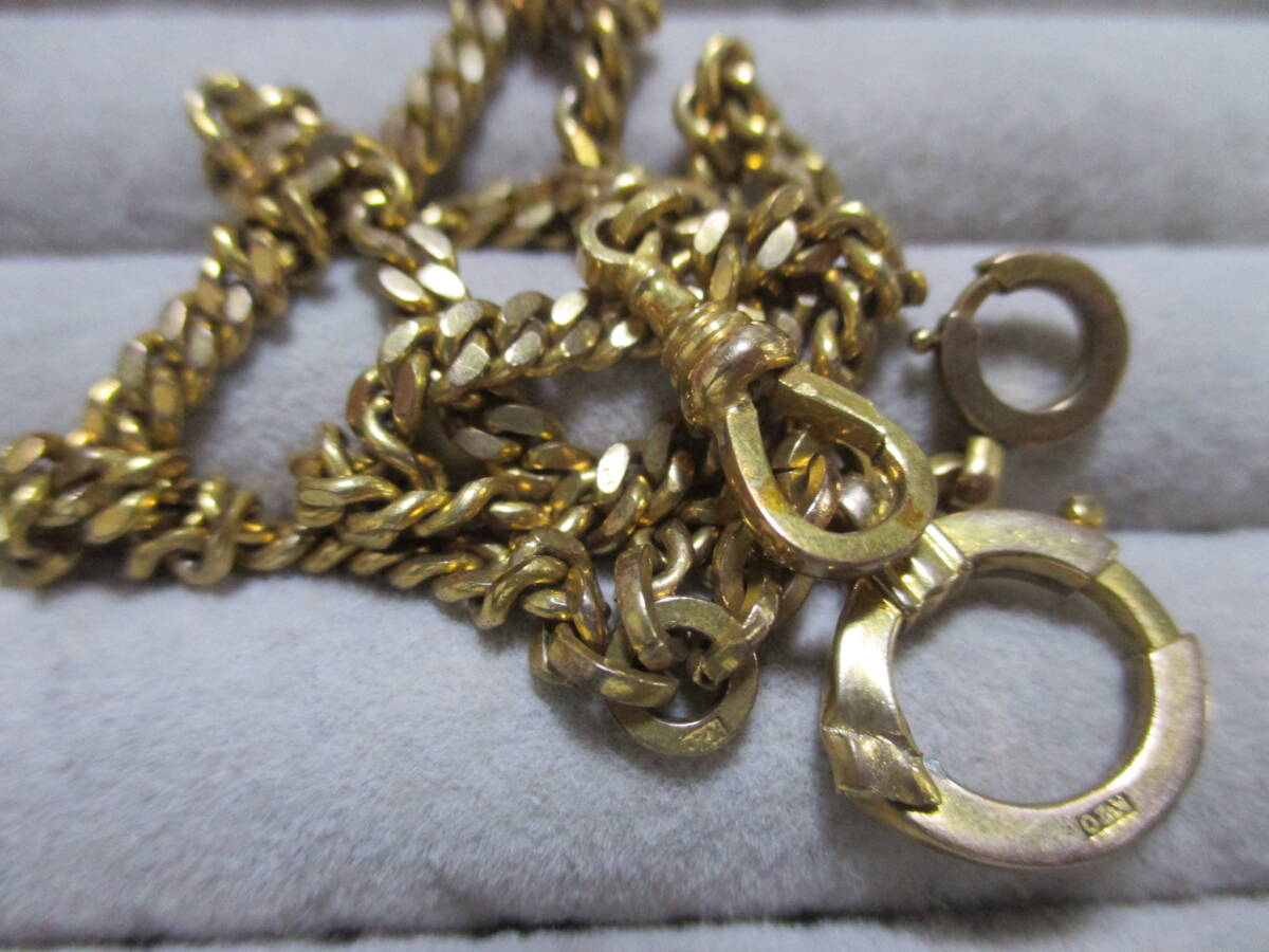 Yahoo!オークション - K20刻印 K18GP 24KT ネックレス ブレスレット リ...