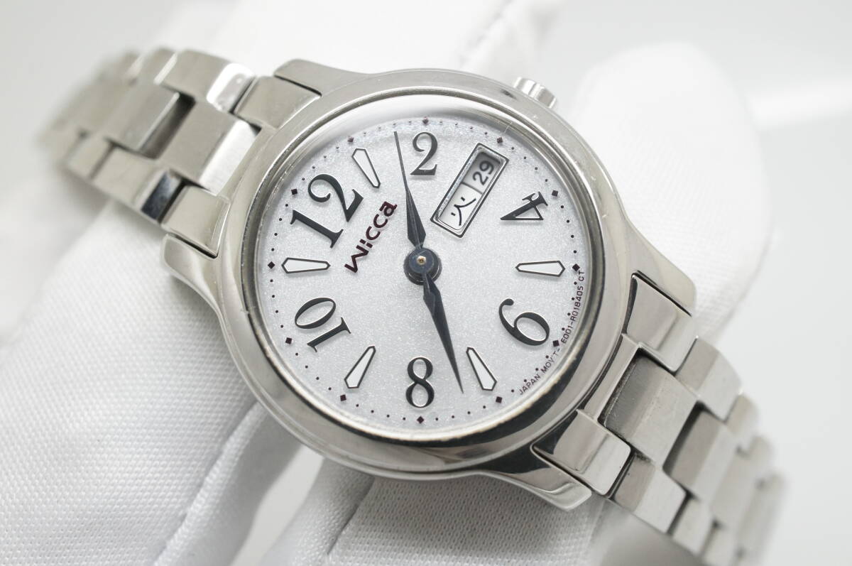 Yahoo!オークション - C112 作動良好 CITIZEN シチズン wicca ウィッカ...