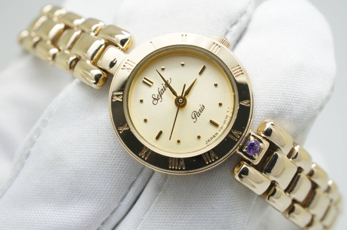 Yahoo!オークション - C166 作動良好 SEIKO セイコー ALBA アルバ Sefi...