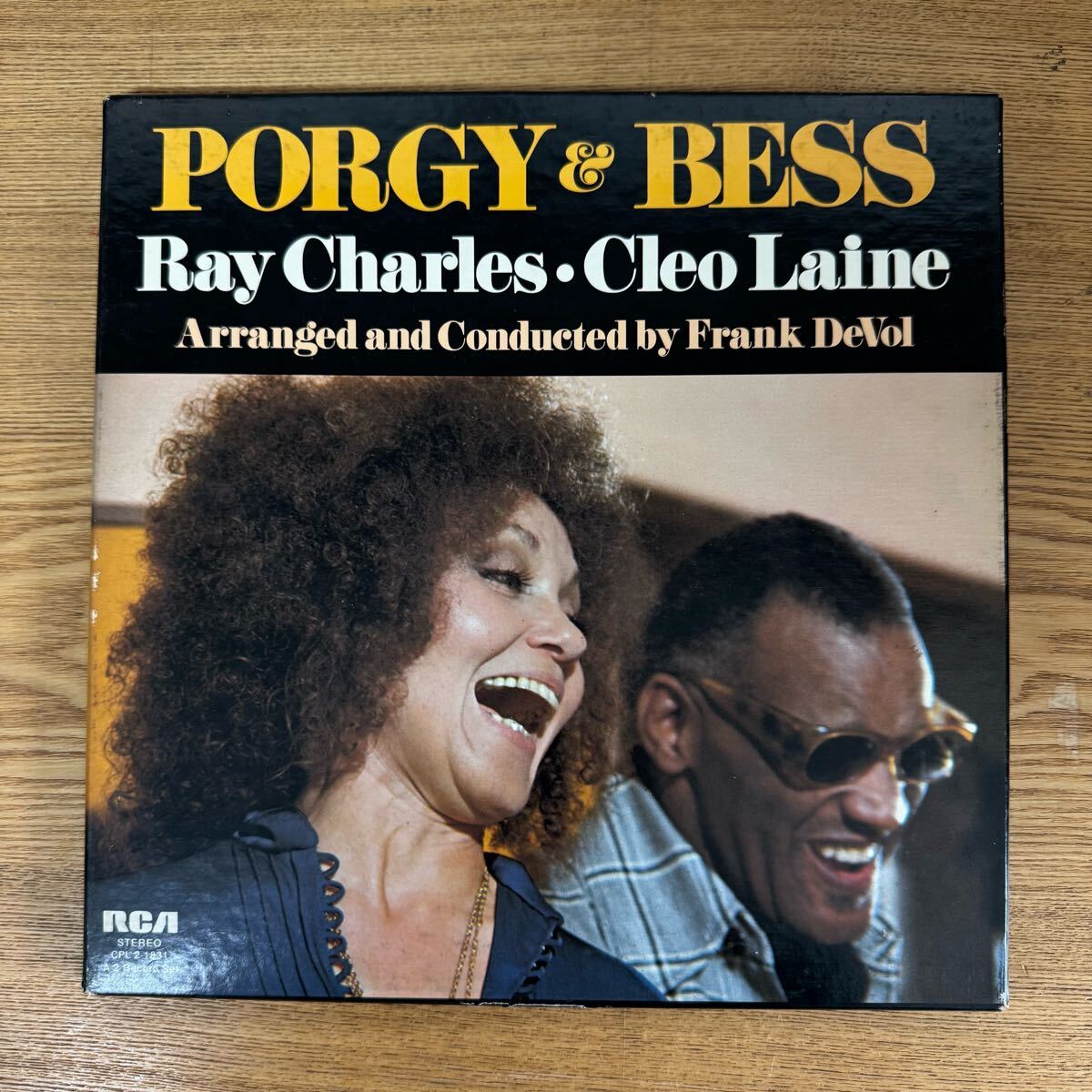 Yahoo!オークション - LP/ Ray Charles&Cleo LainePorgy & Bess/ CPL2-...
