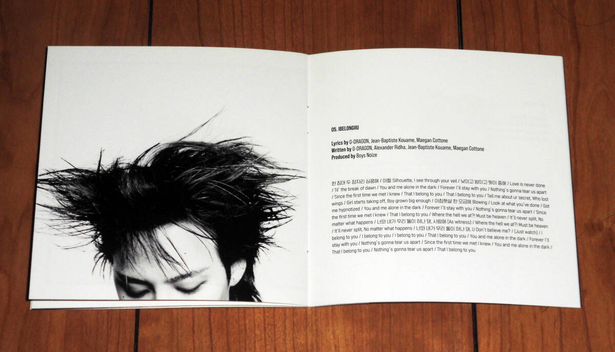 G-DRAGON (BIGBANG)◇韓国3rdフルアルバム「Ubermensch」CD G-DRAGON (BIGBANG)◇韓国3rdフルアルバム「Ubermensch」CD
