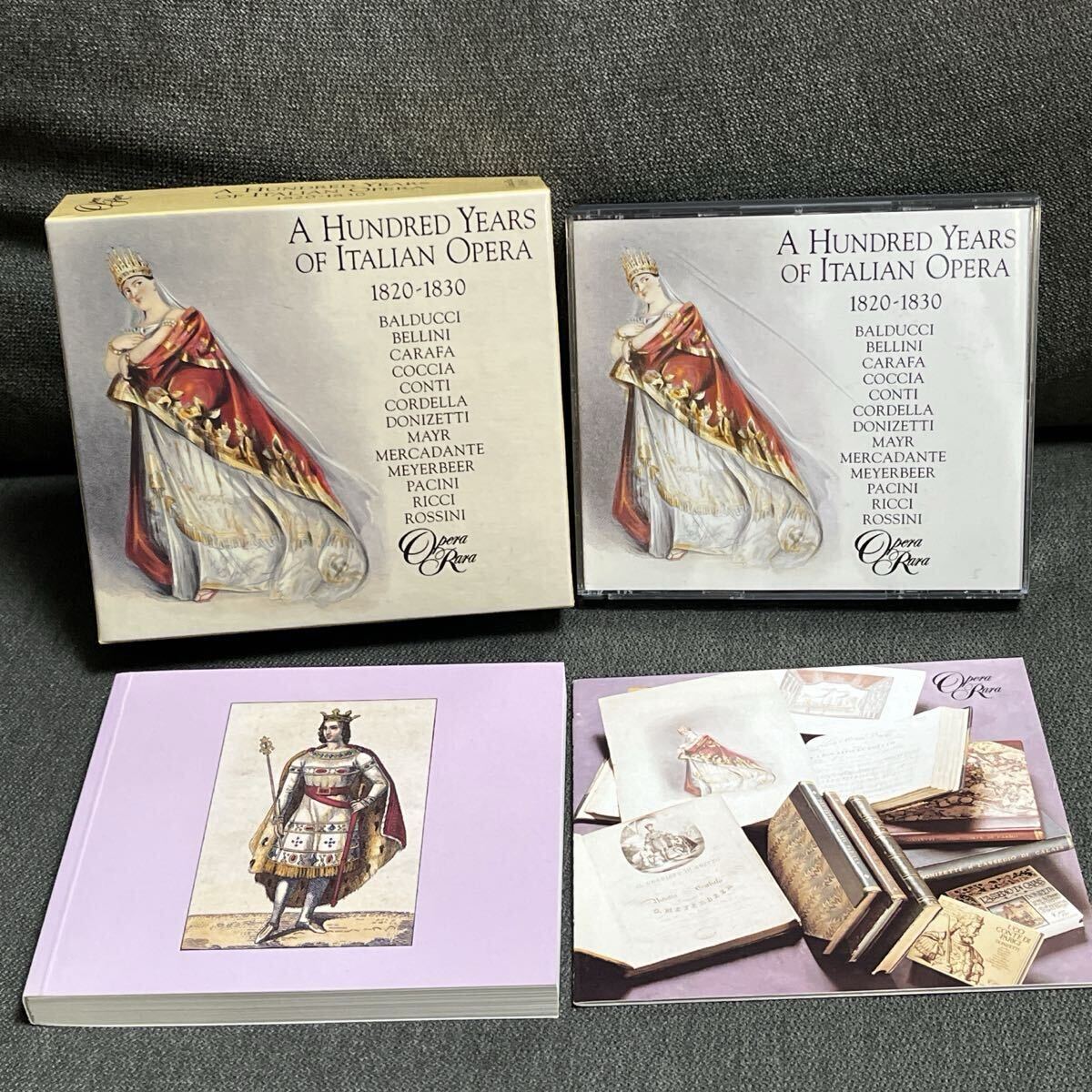 Opera Rara 3CD イタリアオペラの100年 デヴィッド パリー 100 Years of Italian Opera 1820-1830 ドニゼッティ マイアベーア ロッシーニ ...