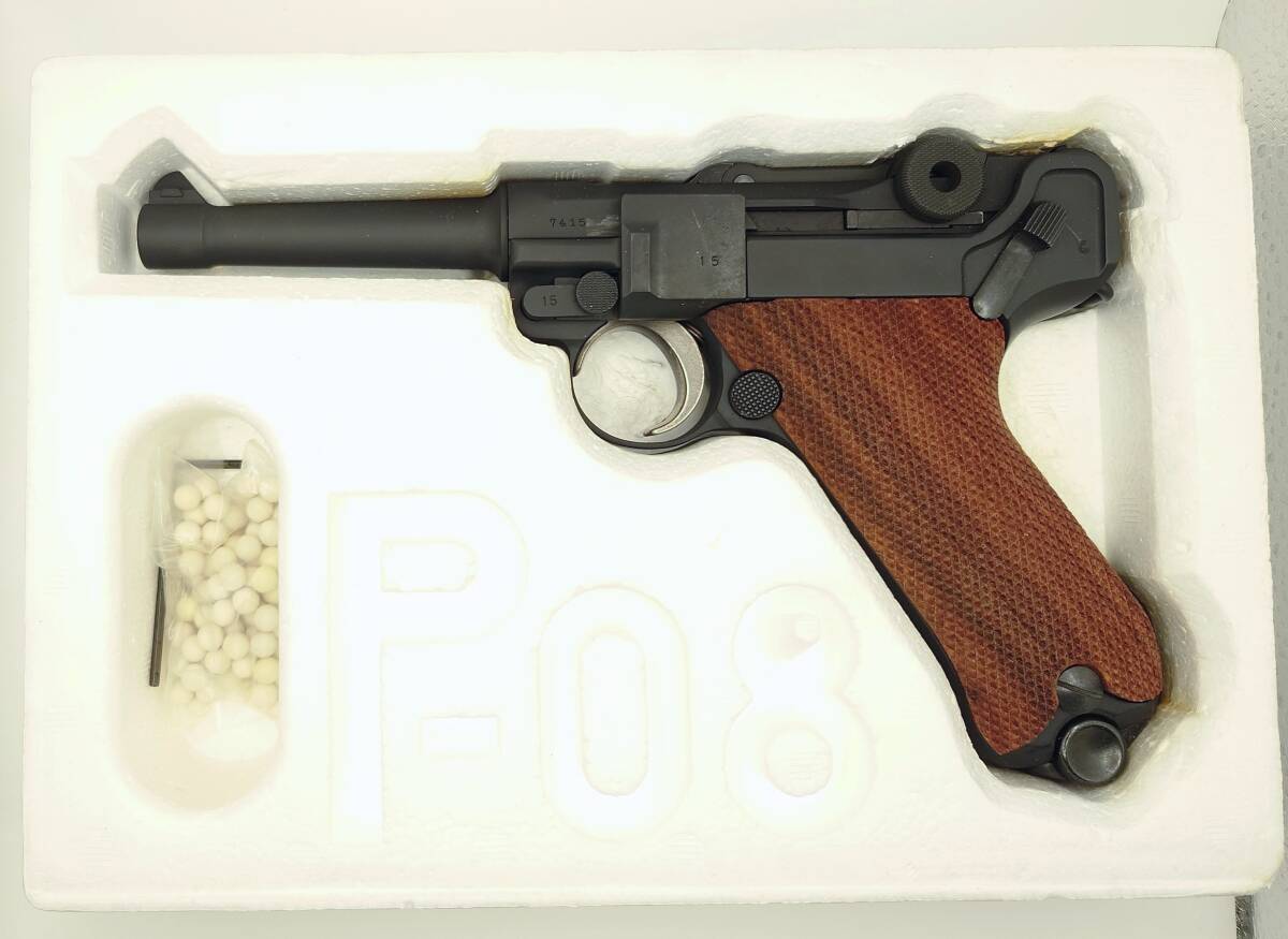 Yahoo!オークション - タナカブローバックガスガン『ルガーP08』4イン...