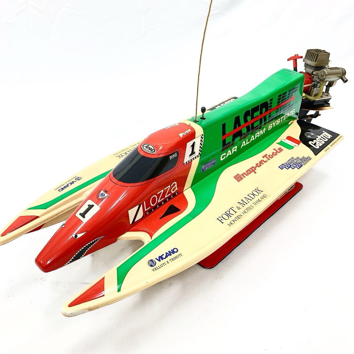 ABCホビー 水上ラジコン エンジン式 ボート 船 LASER LINE 全長 ABCホビー 水上ラジコン エンジン式 ボート 船 LASER LINE 全長