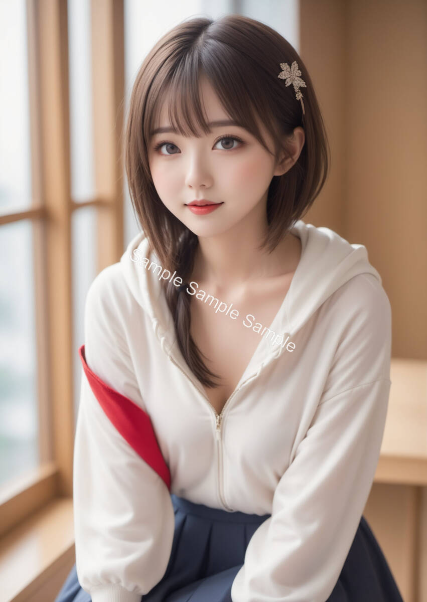 高画質 A4ポスター AI 美少女 アート イラスト おうちデート 彼女風 パーカー A4 グラビア インテリア リアル 一点もの SA0340(ポスター)｜売買されたオークション情報 ...