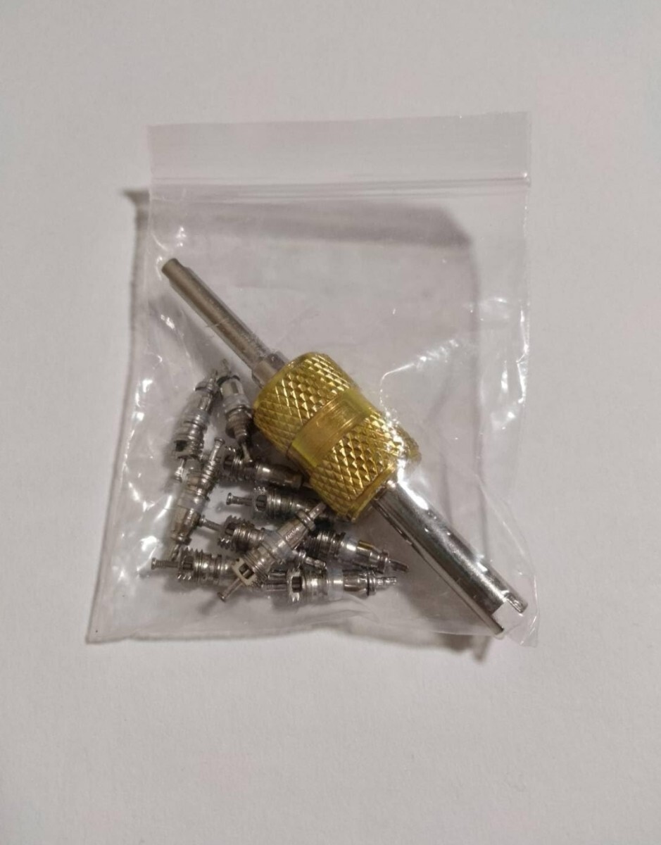 Yahoo!オークション - バルブコアリムーバー インストーラー R12 R410 ...