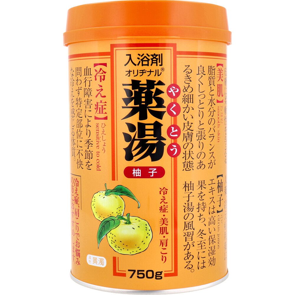 Yahoo!オークション - まとめ得 オリヂナル 薬湯 入浴剤 柚子 750g x