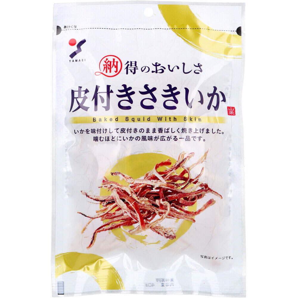 Yahoo!オークション - まとめ得 納得のおいしさ 皮付きさきいか 40g x ...