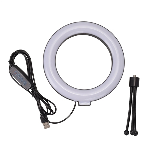 Yahoo!オークション - エツミ VLOG LED6インチリングライト+ミニ三脚 V...