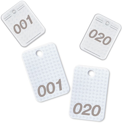 Yahoo!オークション - オープン工業 メッシュ調 クロークチケット (1～...