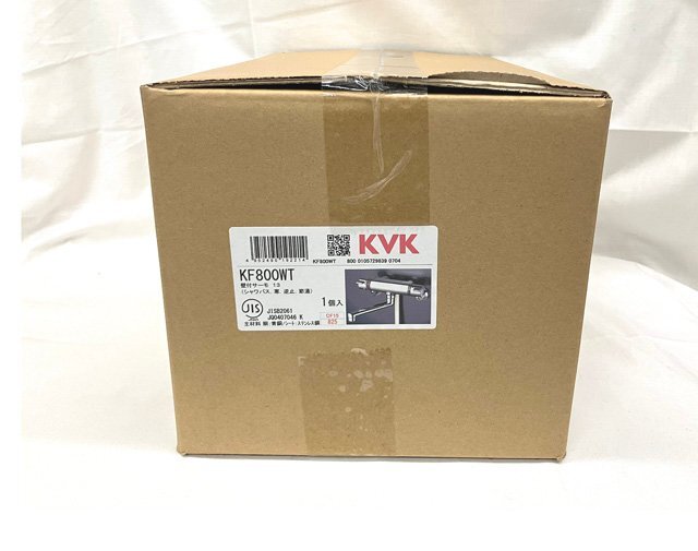 Yahoo!オークション - 未開封・新品 KVK KF800WT 壁付サーモスタット ...