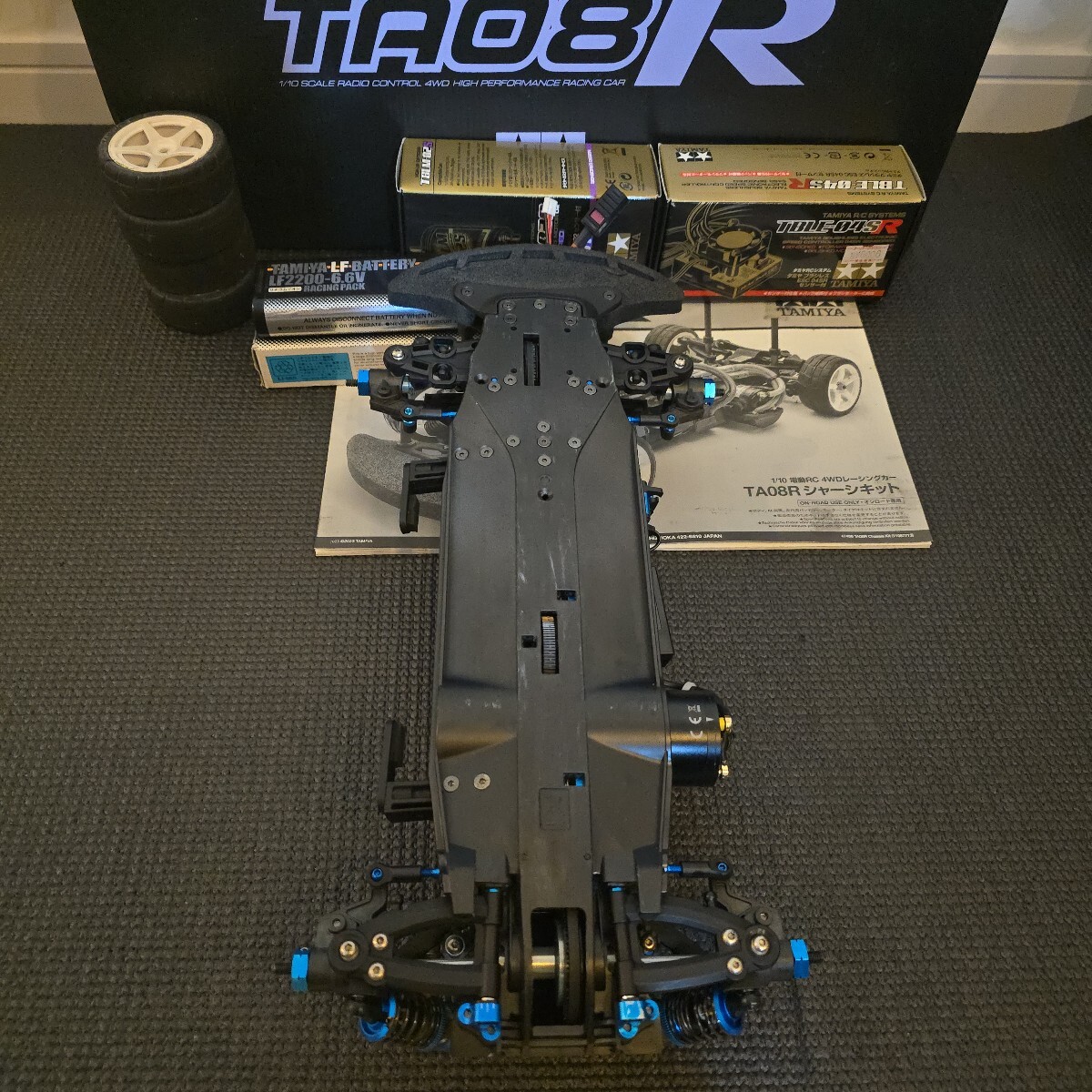 Yahoo!オークション - TAMIYA タミヤ TA08R メカ バッテリーLF2200付き...