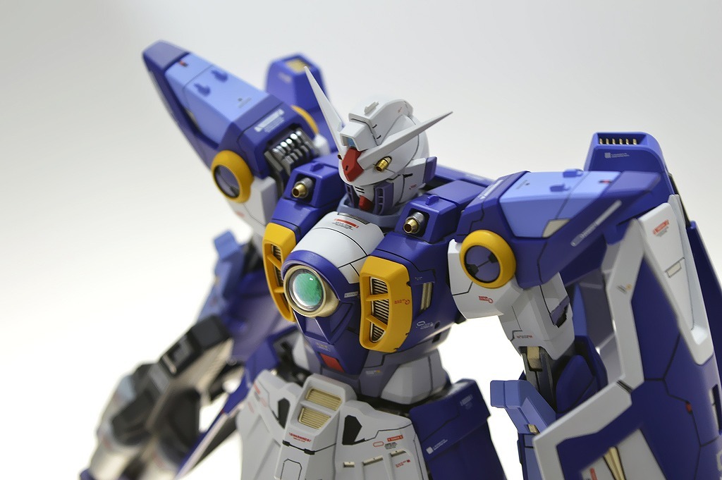 日本代購代標第一品牌【樂淘letao】－MG 1/100 ウイングガンダム 「蒼羽」改修塗装済完成品 XXXG-01W WING GUNDAM