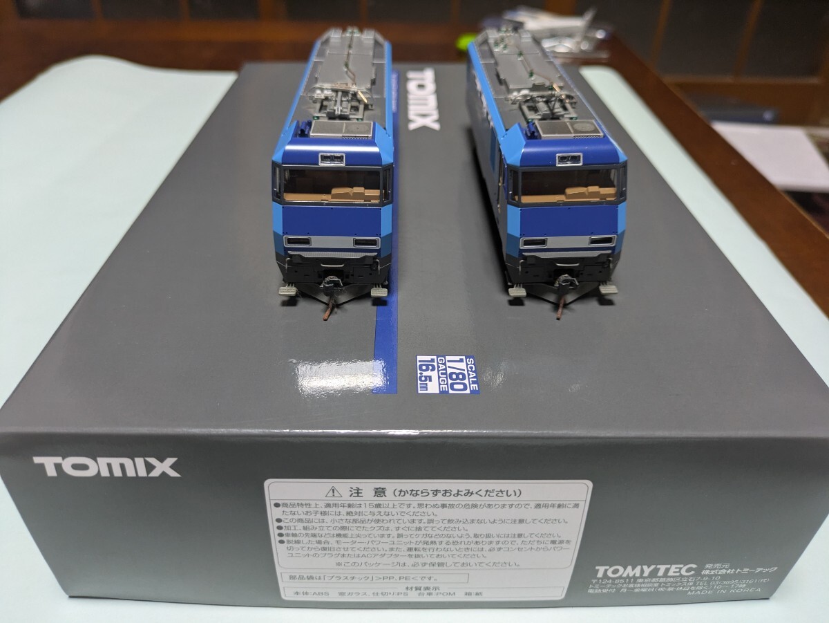 Yahoo!オークション - TOMIX EH200形 電気機関車 HO-156 中古品 説明欄...