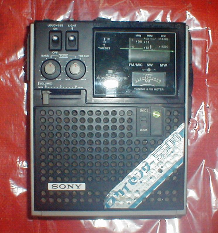 Yahoo!オークション - SONY/ソニー スカイセンサー/Skysensor/ICF-550...