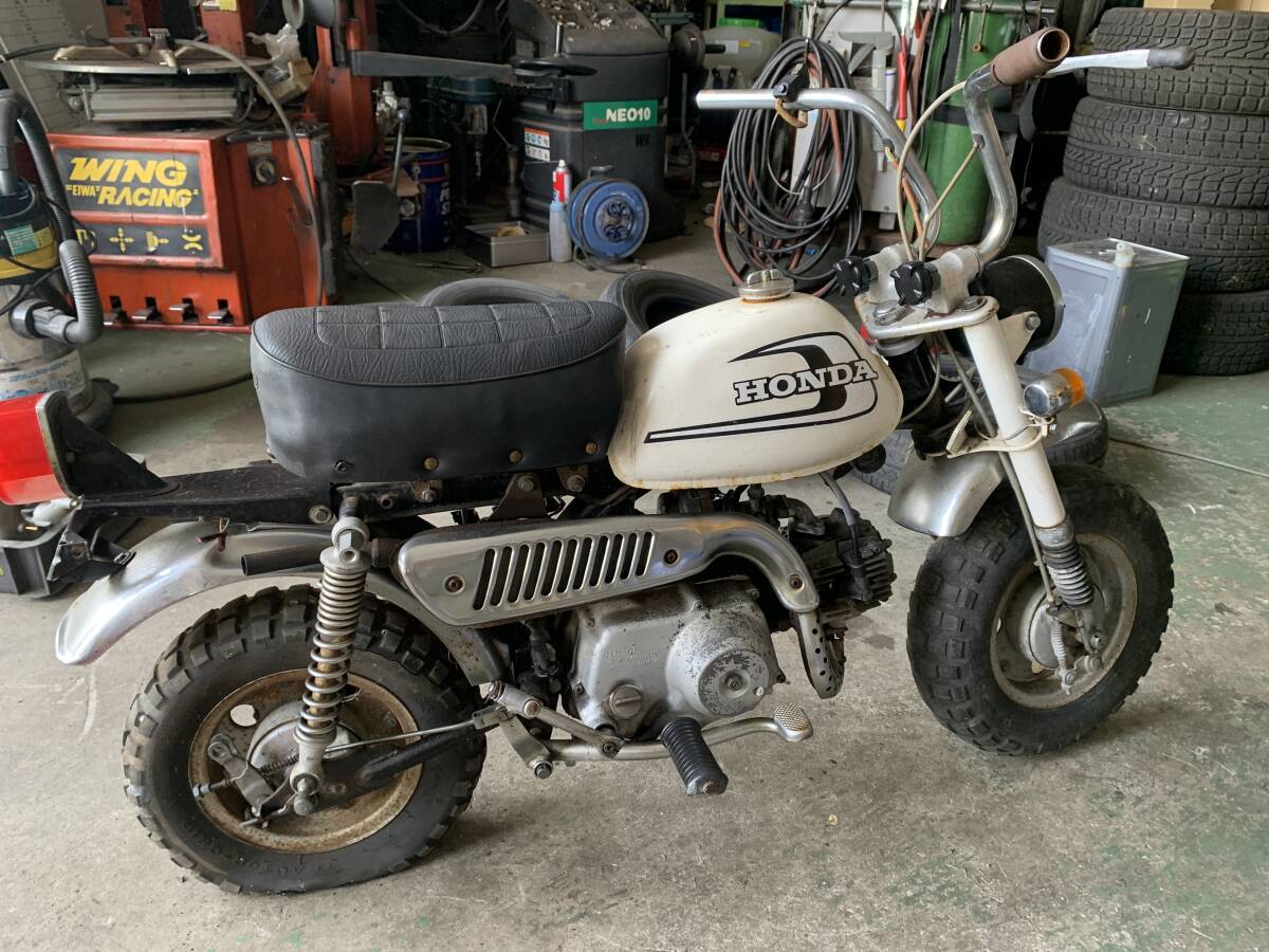 Yahoo!オークション - モンキー 4L Z50 クルクルハンドル Z50J/ゴリラ...