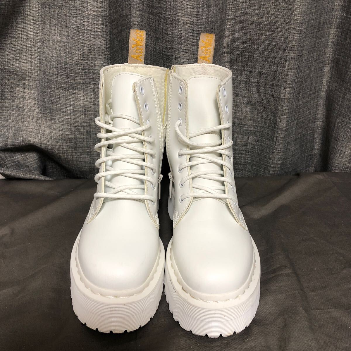 1度のみ使用 ドクターマーチン UK5 US6 約24㎝ V JADON ジェイドンⅡ MONO ホワイト 8ホールブーツ 厚底 Dr.Martens(UK5)｜売買されたオークション情報 ...