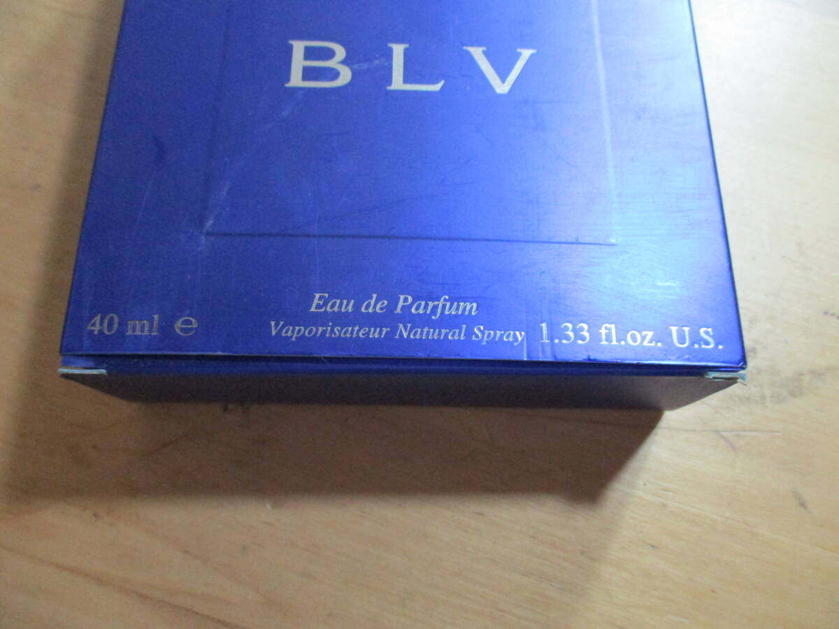 Yahoo!オークション - ブルガリ ブルー BLV 40ml EDP 未使用品...