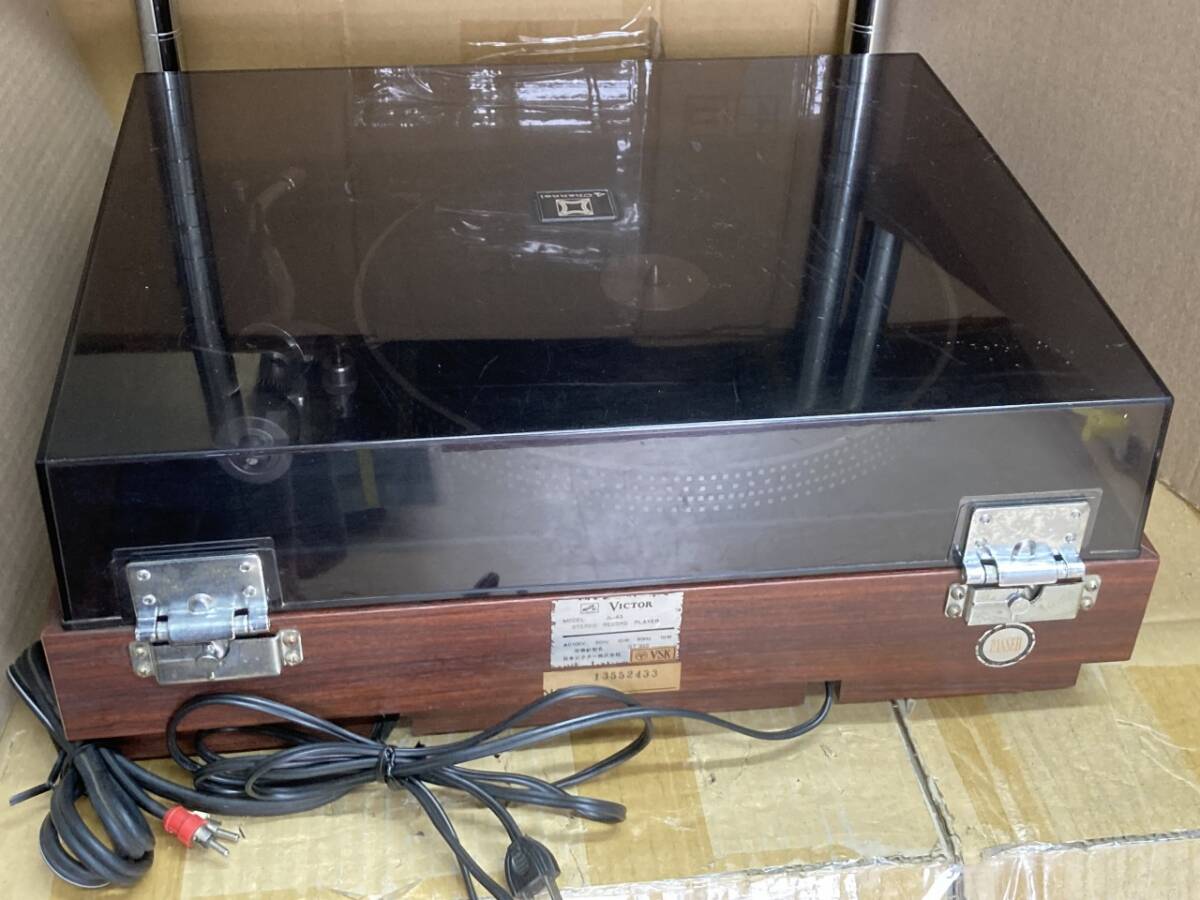 Yahoo!オークション - Victor オートリターンレコードプレーヤー JL-A...
