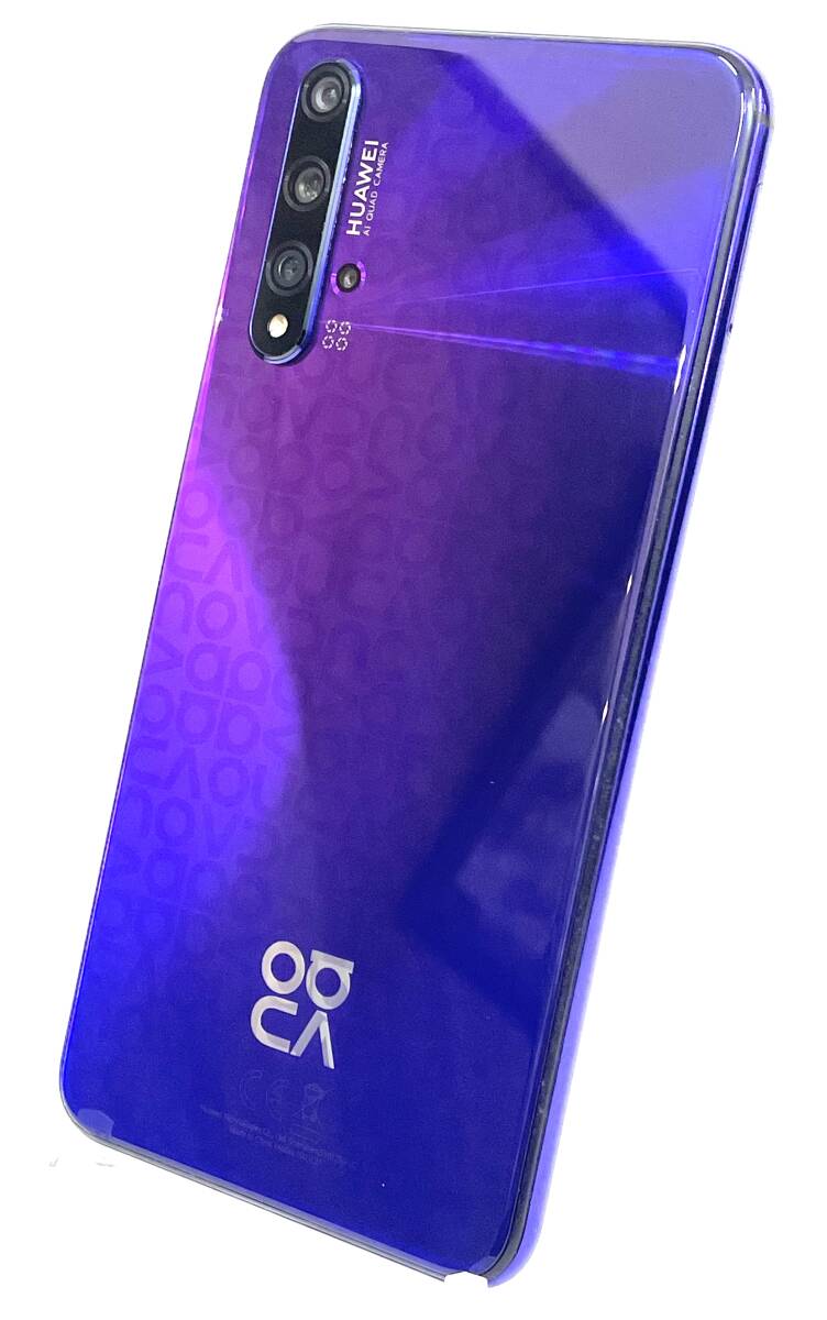 Yahoo!オークション - 【B】【16000】 HUAWEI nova 5T YAL-L21 128GB ...