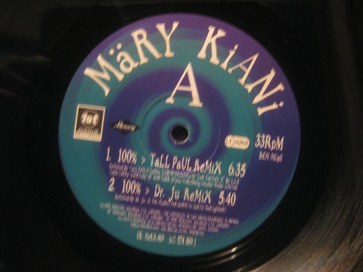 Yahoo!オークション - Mary Kiani / 100% LP10335NO BJ 12インチ