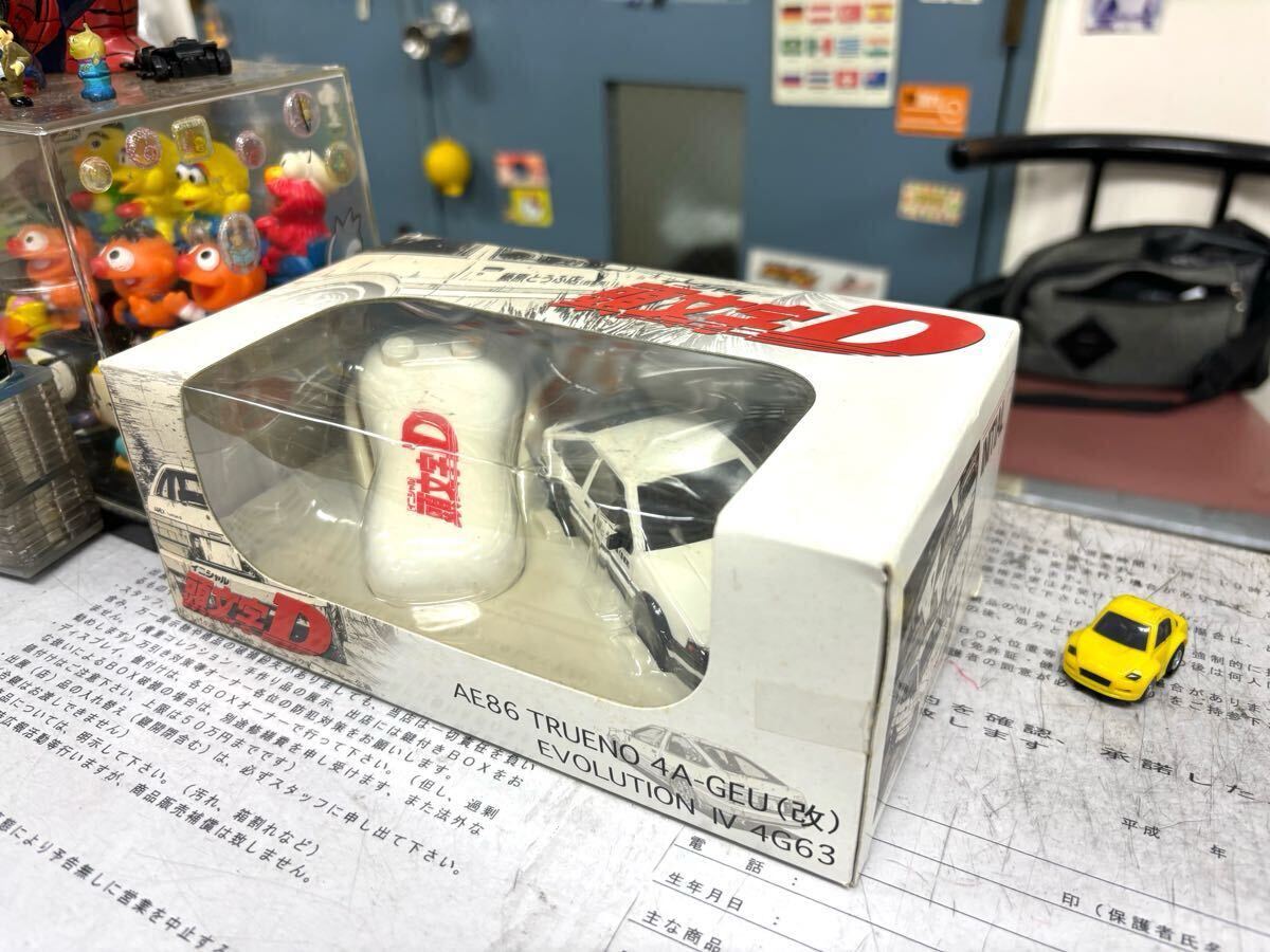 Yahoo!オークション - 激レア ラジコン頭文字D『RC豆腐屋トレノAE8...