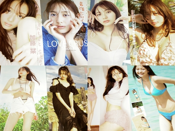 Yahoo!オークション - 加藤栞 切り抜き35P