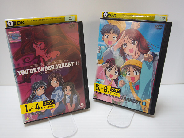 Yahoo!オークション - DVD 逮捕しちゃうぞ 全巻8巻セット アニメ レン...