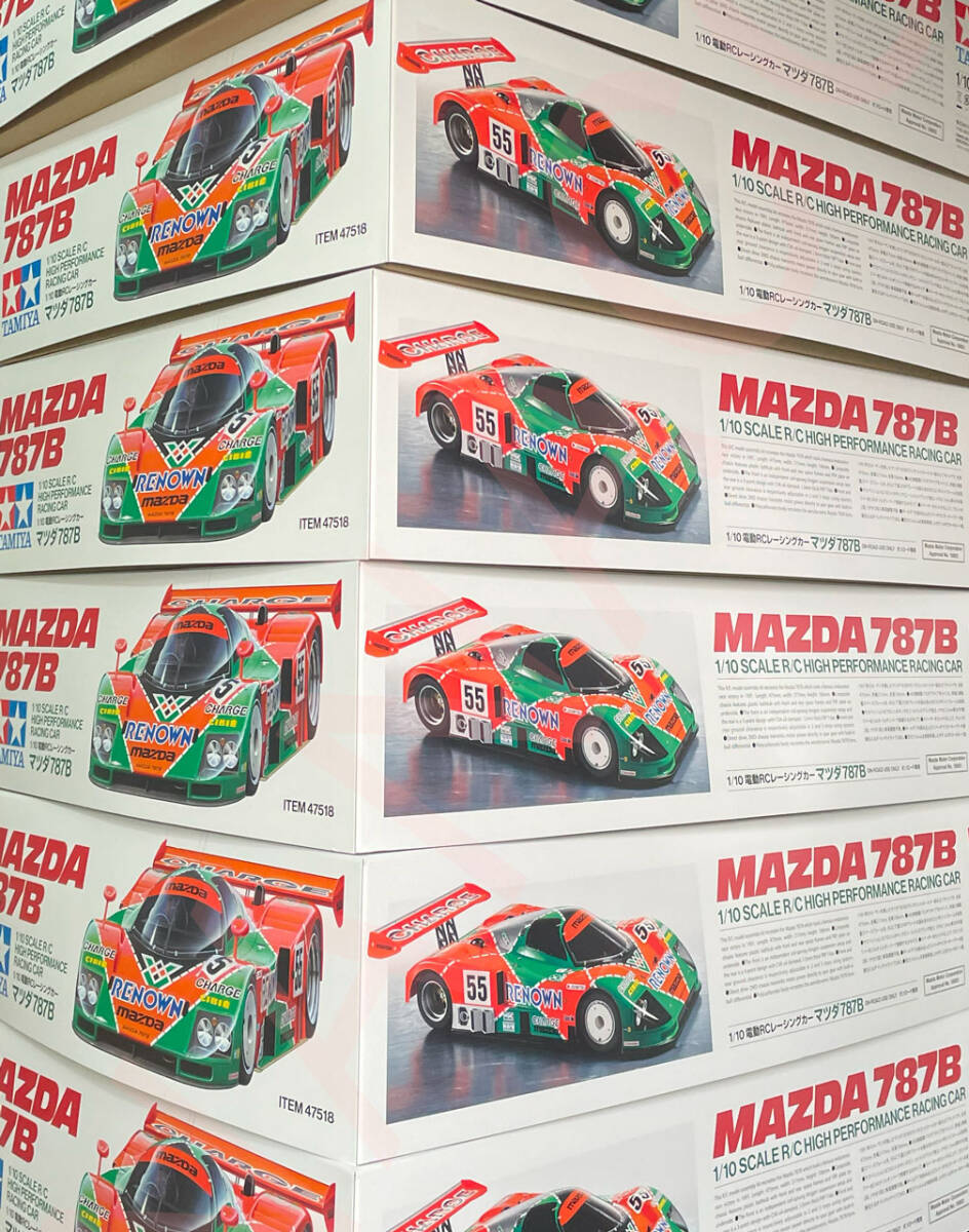 タミヤ マツダ787B 6台セット Tamiya 47518 1/10 RC Mazda 787B タミヤ マツダ787B 6台セット Tamiya 47518 1/10 RC Mazda 787B