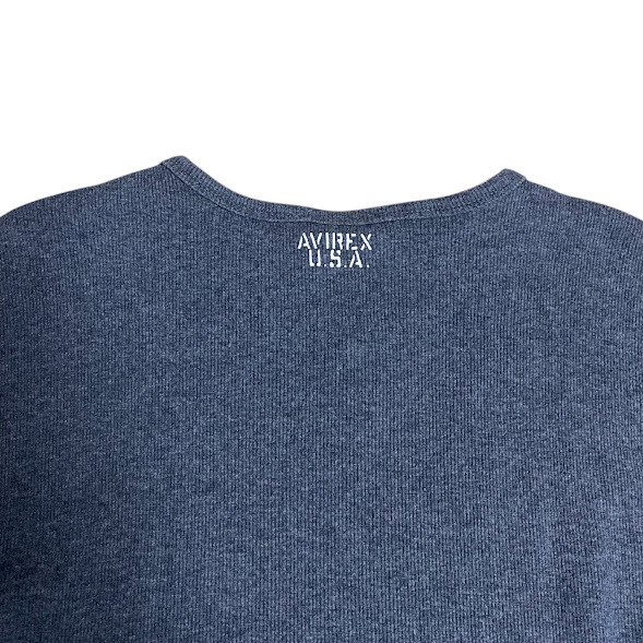 Yahoo!オークション - AVIREX Vネック Tシャツ Mサイズ 上野商会 アヴ...