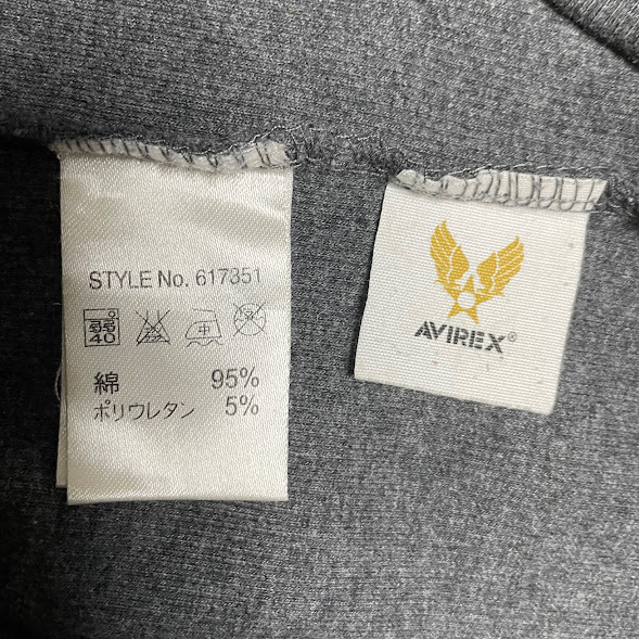 Yahoo!オークション - AVIREX Vネック Tシャツ Mサイズ 上野商会 アヴ...