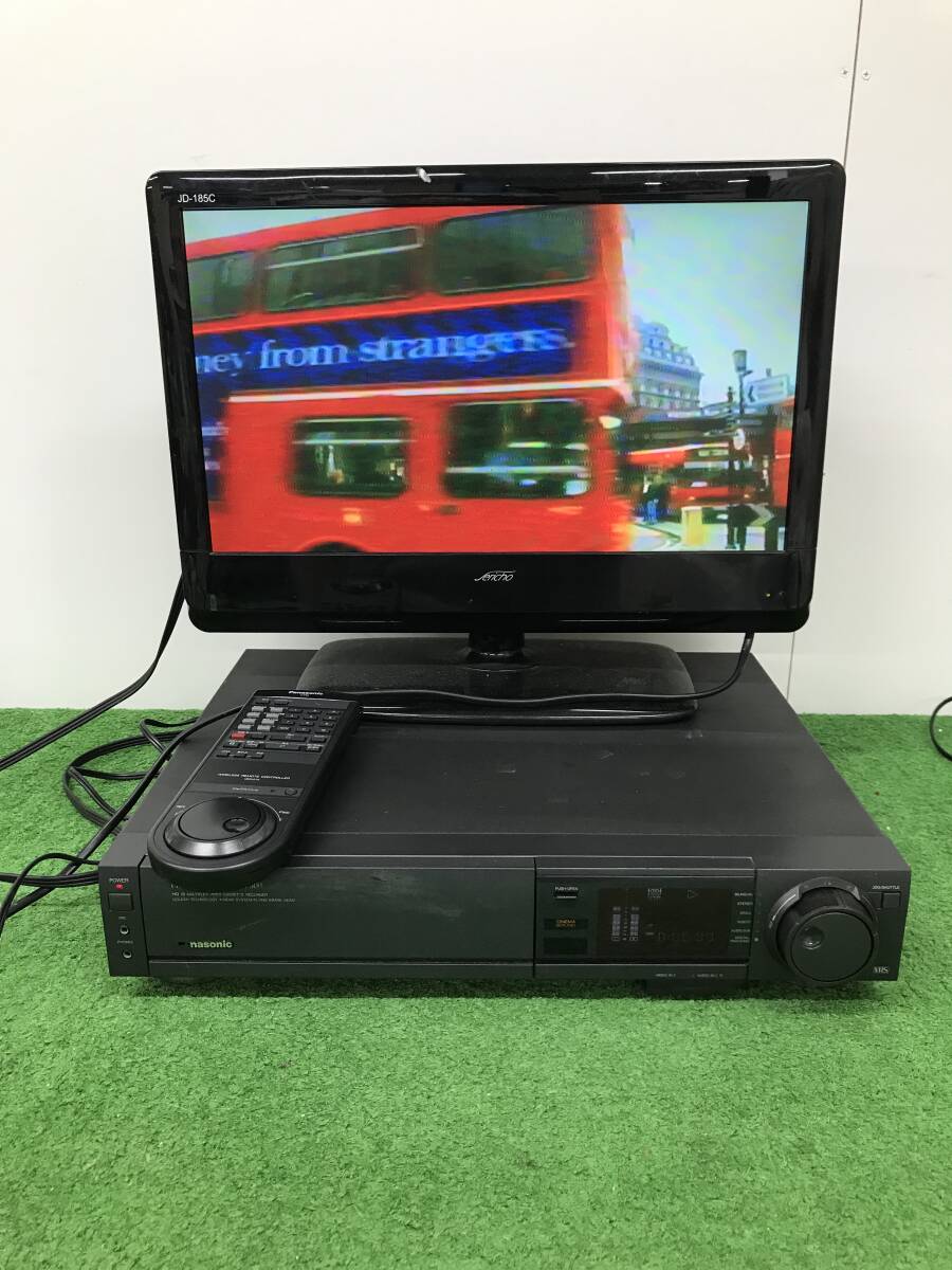 Yahoo!オークション - 【u964】Panasonic VHSデッキ NV-F500