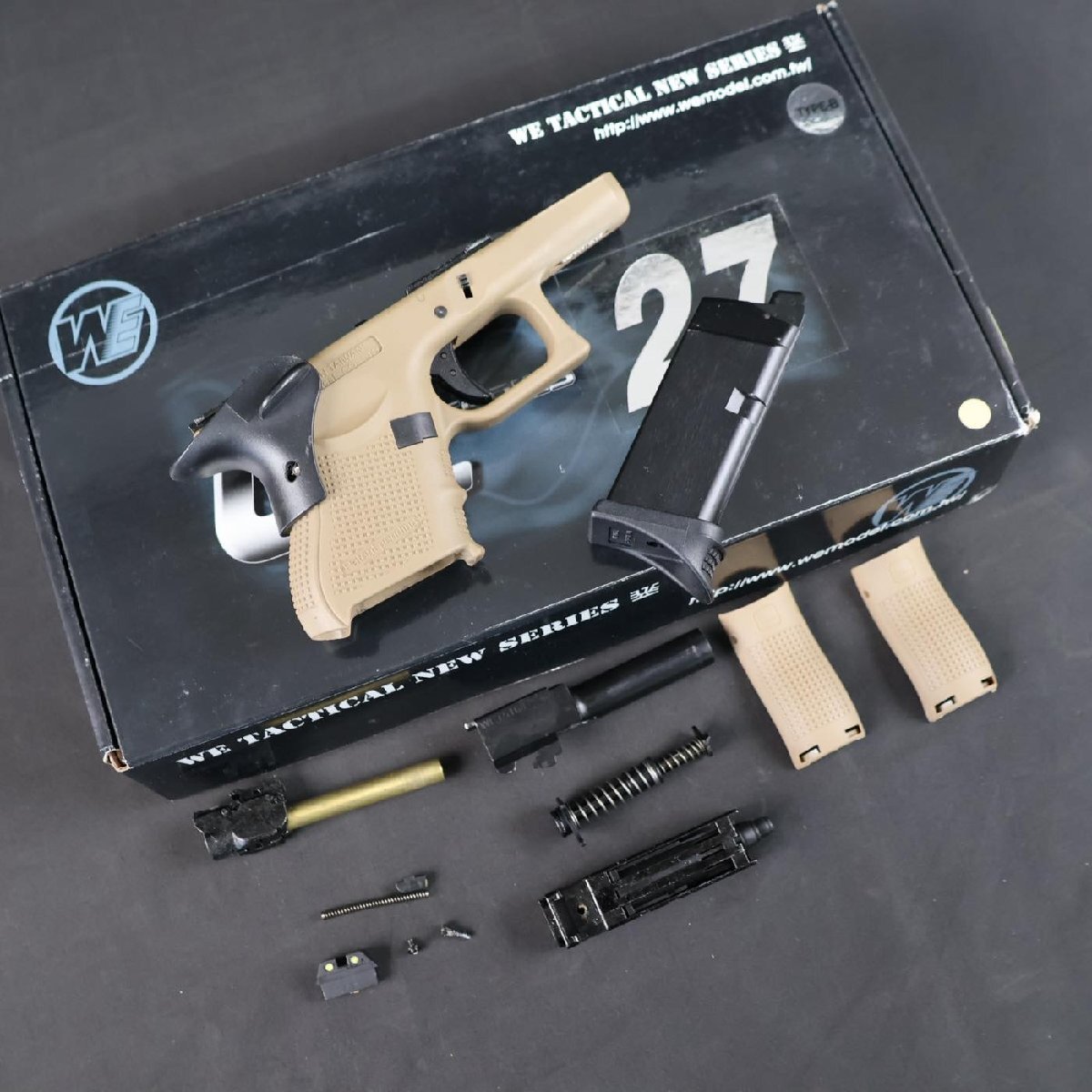 Yahoo!オークション - WE G27 GLOCK ガスガン パーツどり #S-17107