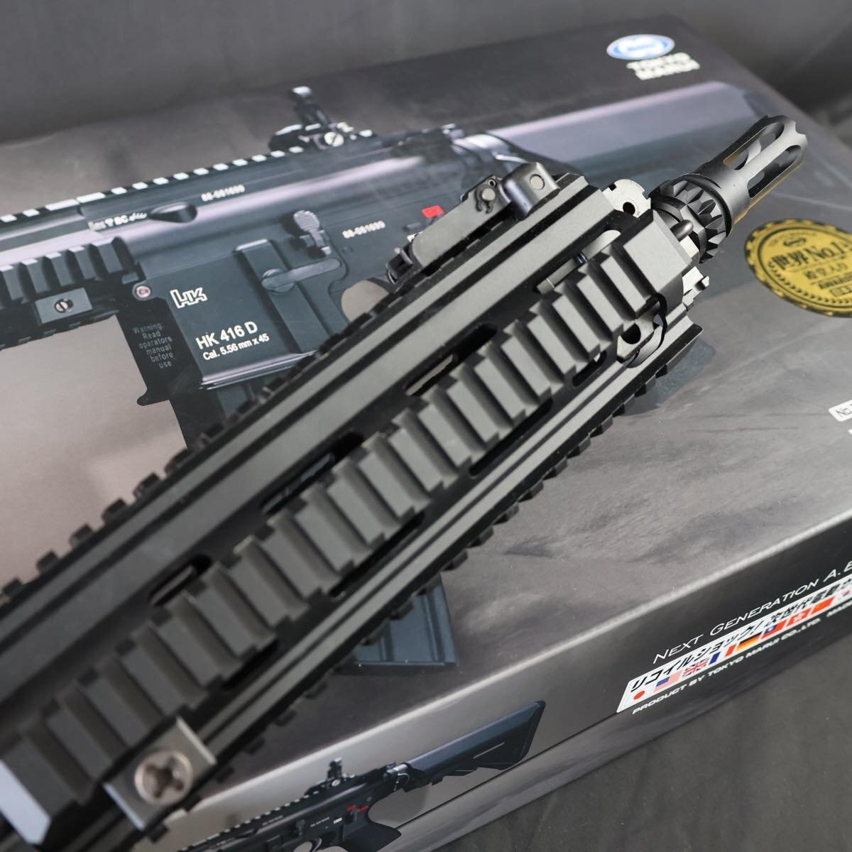 Yahoo!オークション - 東京マルイ HK 416D DEVGRU 次世代 電動ガン デ...