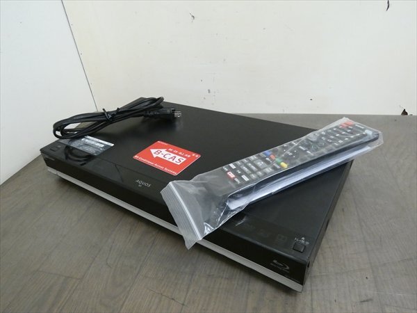 500GB 16年 シャープ/SHARP/AQUOS HDD/BDレコーダー BD-W580 リモコン付 2番組同時録画 3D対応機 管SA7252(シャープ)｜売買されたオークション情報 ...