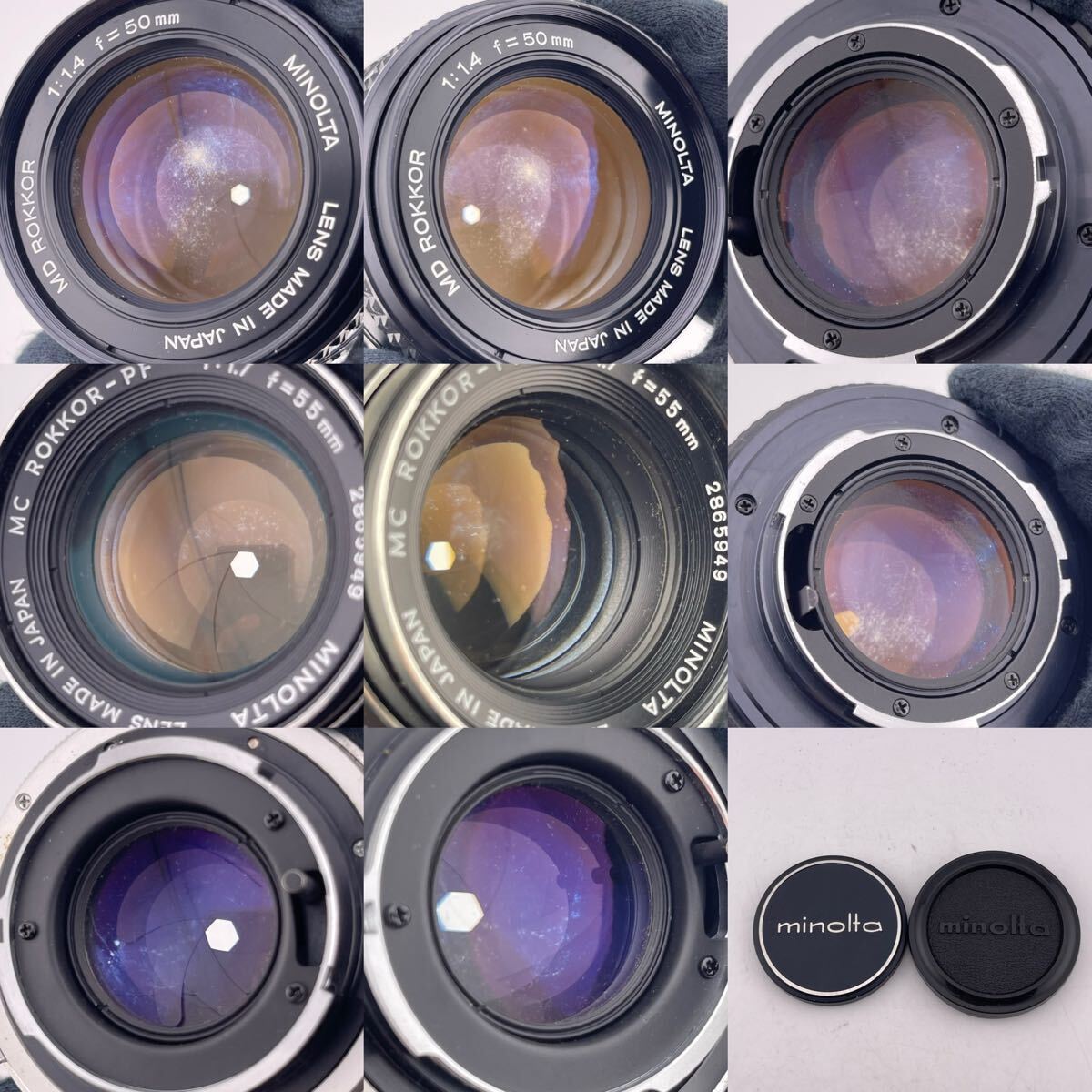 Yahoo!オークション - MINOLTA ミノルタ XG-E フィルムカメラ レンズ 2...