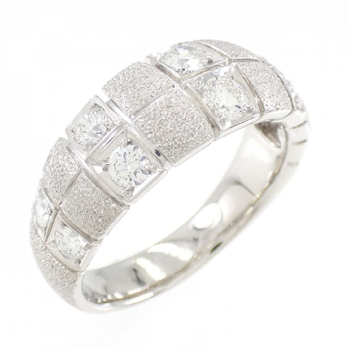 Yahoo!オークション - PT ダイヤモンド リング 1.0CT