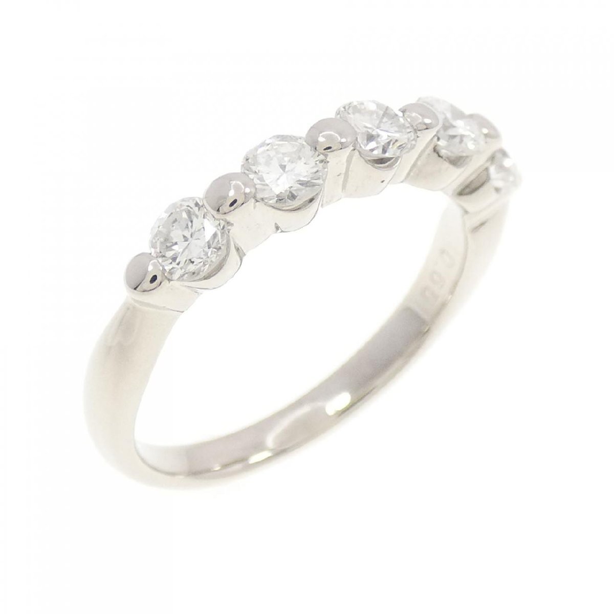 Yahoo!オークション - PT ダイヤモンド リング 0.65CT